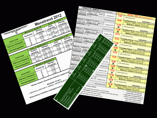 Elérhetőek a 2015. évi menetrendek - kisvasut.hu